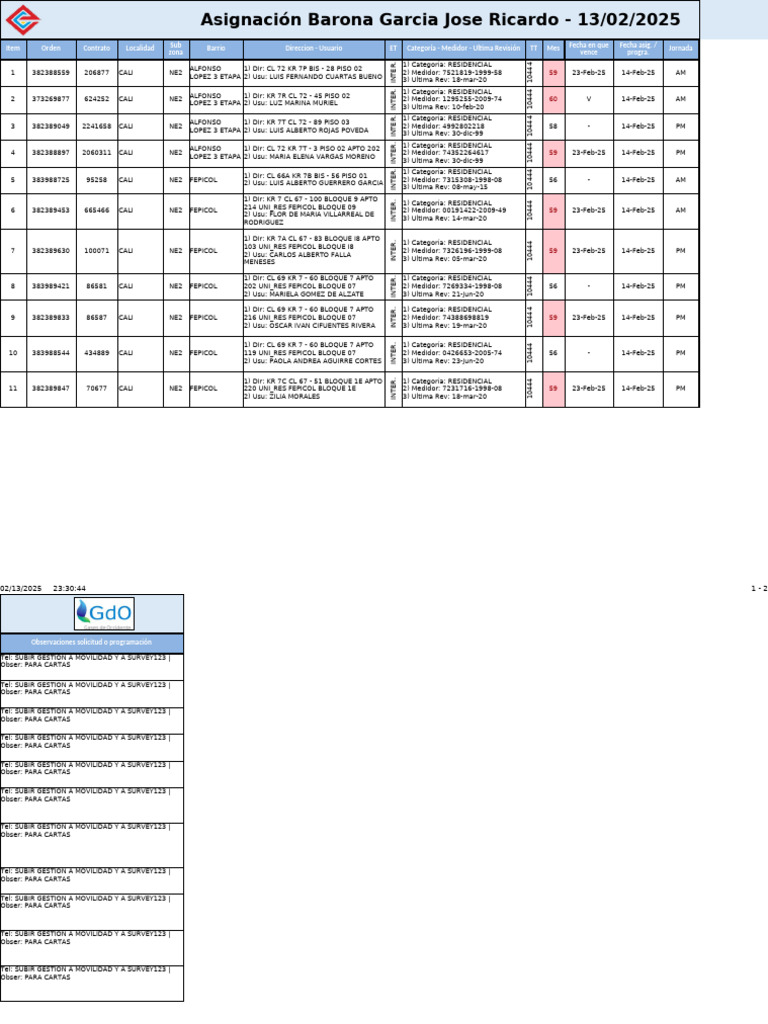 Planilla Barona Garcia Jose Ricardo 250213-170733 | PDF