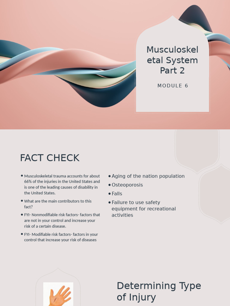Musculoskeletal System Part 2-Module #6 | PDF | Clinical Medicine ...