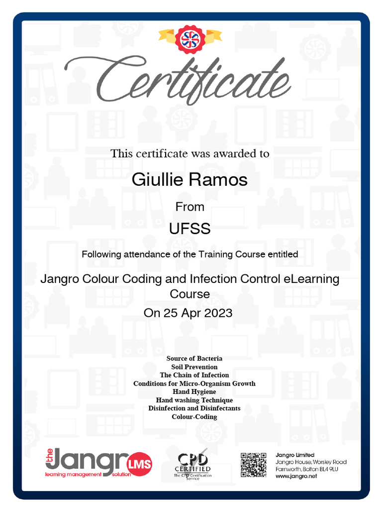 Colour Coding And Infection Control Pdf