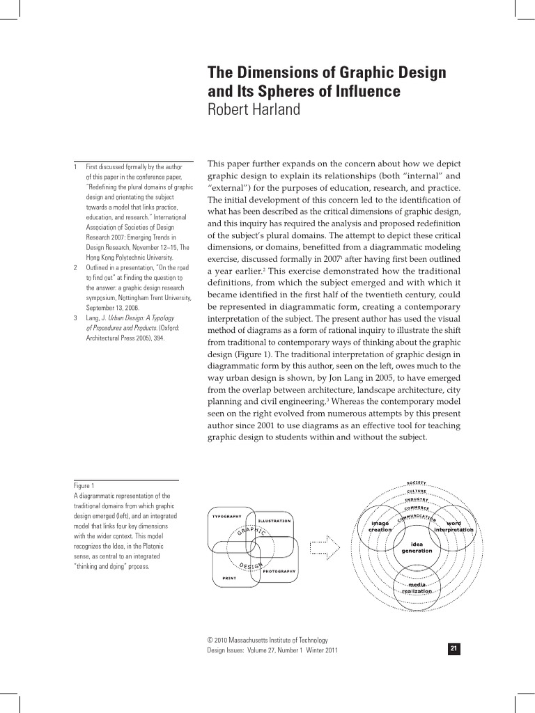 The Dimensions of Graphic D. | PDF | Design | Idea