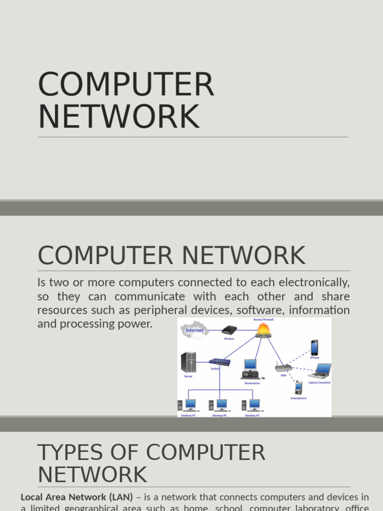 1 Computer Network Pdf Network Topology Computer Network