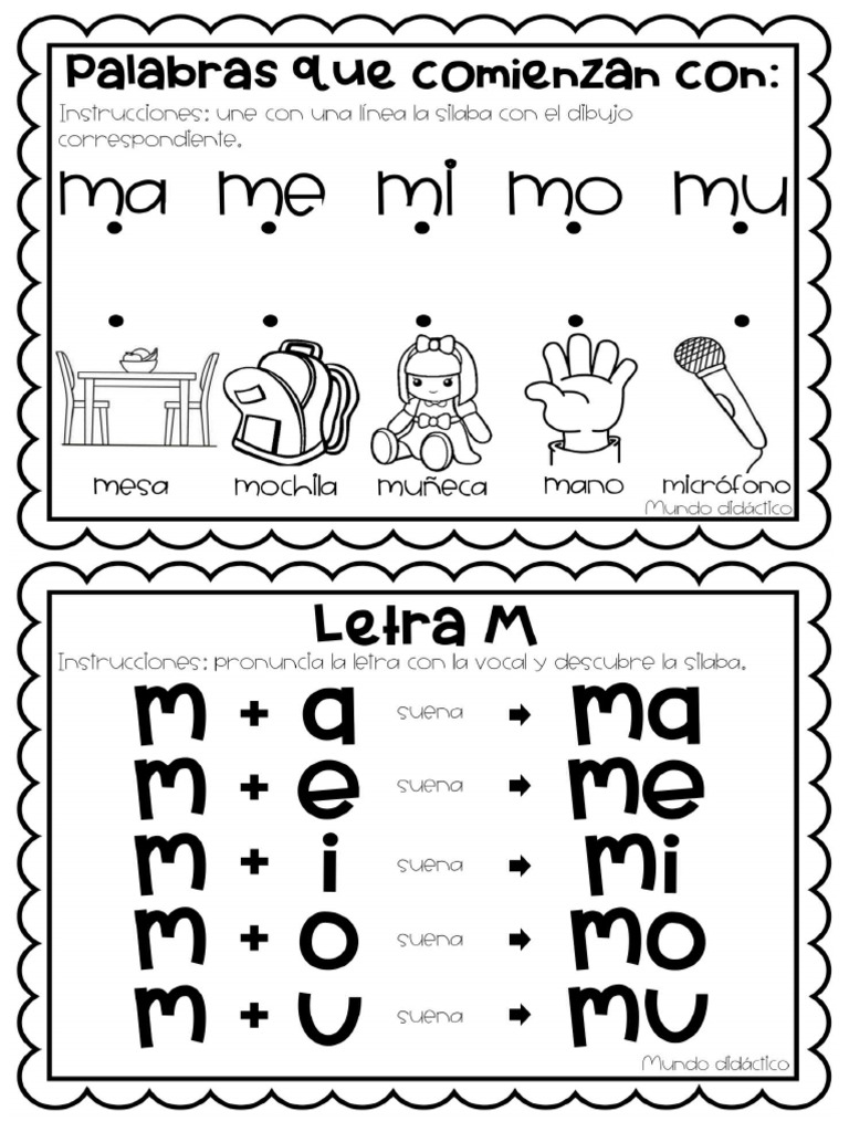 Cartilla Lecto 1 | PDF