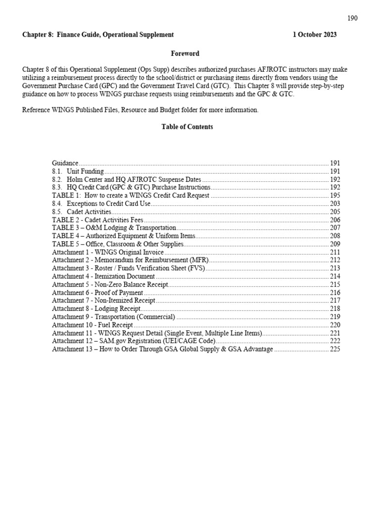 Chapter 8, Finance Guide | PDF | Credit Card | Receipt