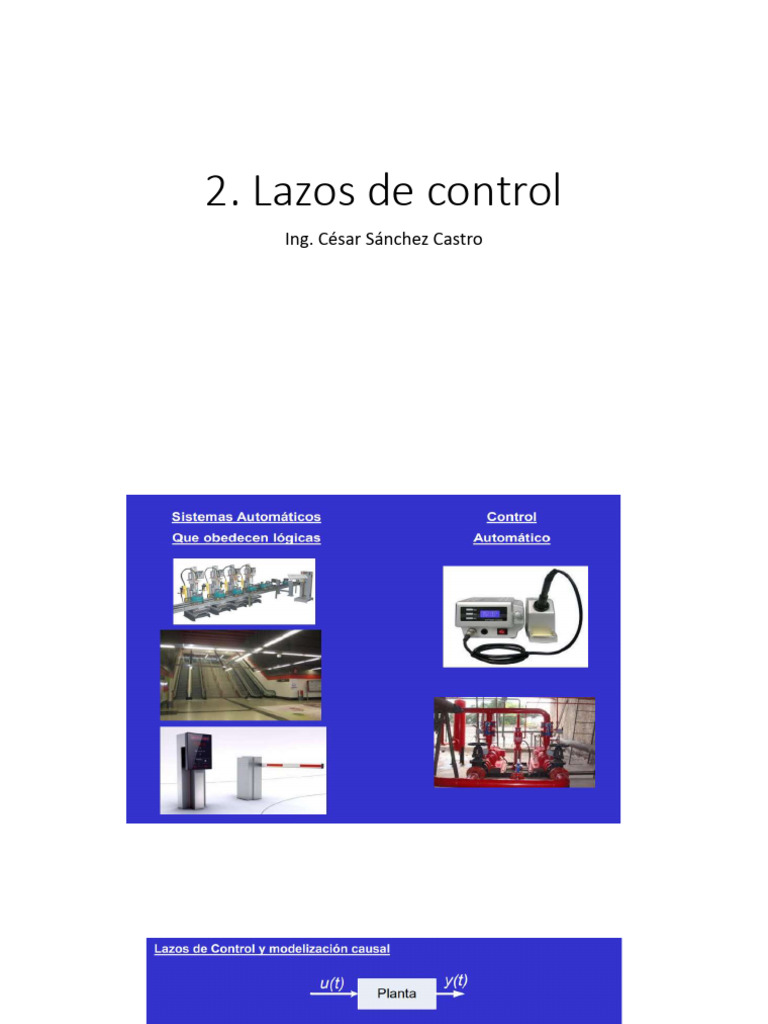 Lazos de Control | PDF