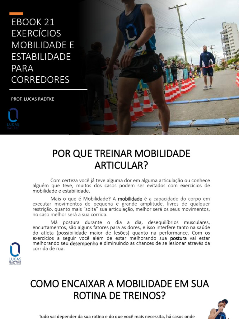 21 Exercícios de Mobilidade para Corredores | PDF | Joelho ...