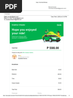 Grab Receipt Sample | PDF