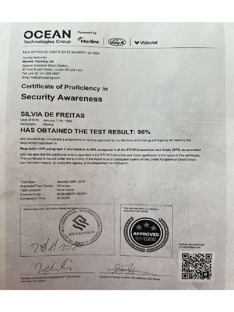 Certificate Security Awareness - Compressed | PDF