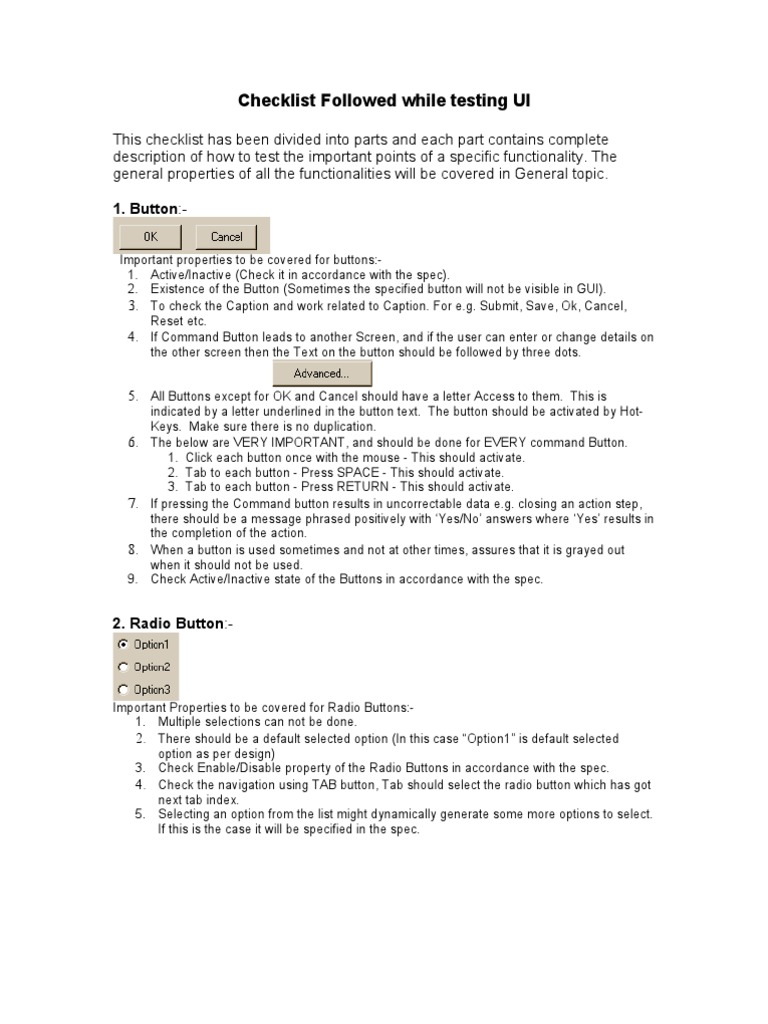 Ui Checklist Button Computing Graphical User Interfaces