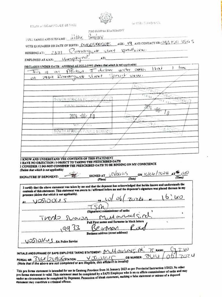 Documents Needed | PDF