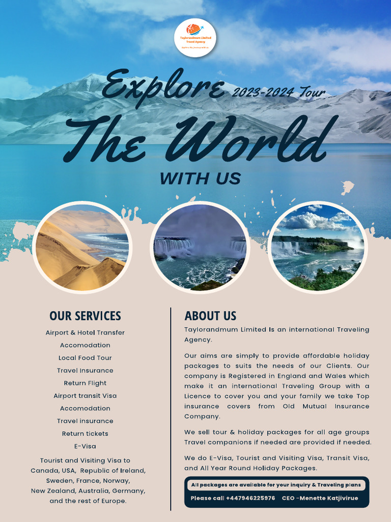 Explore The World With Us | PDF