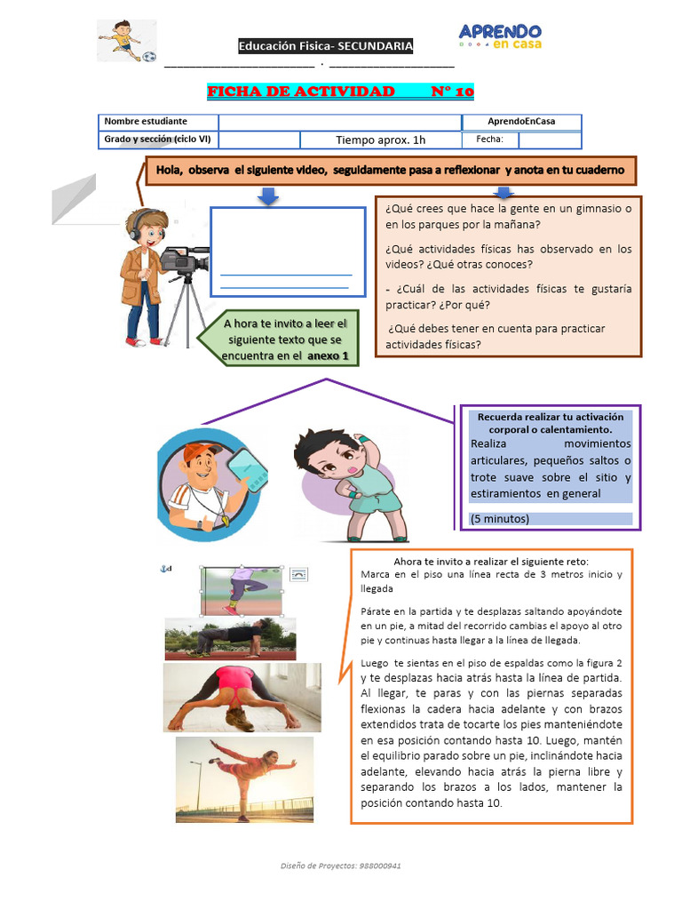 Ficha de Actividad 1° y 2° | PDF | Ritmo
