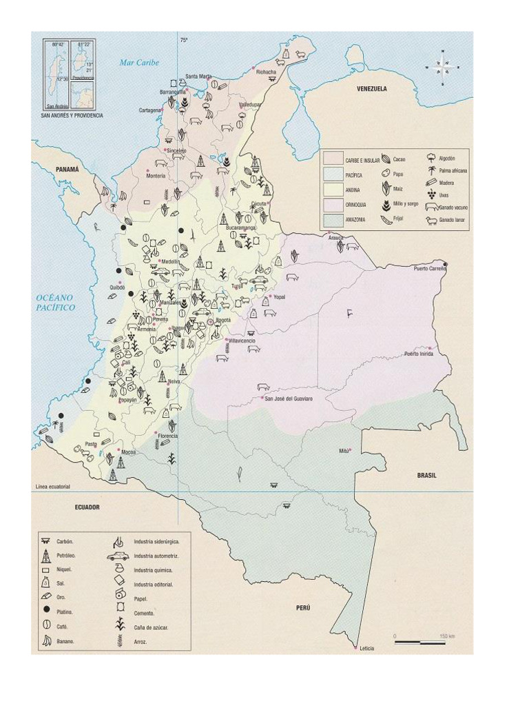 Mapa de Recursos de Colombia | PDF