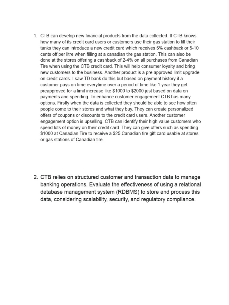 Case 4 ITM 100 | PDF