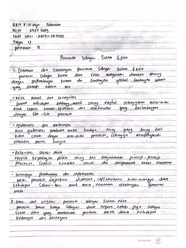 Tugas 12 Pendidikan Pancasil | PDF