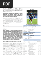 Normative Data for 30m Sprint Test | PDF