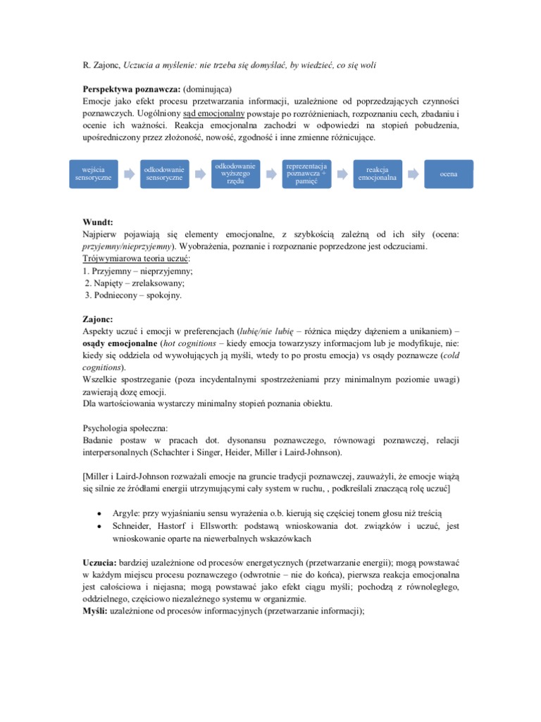 Zajonc | PDF