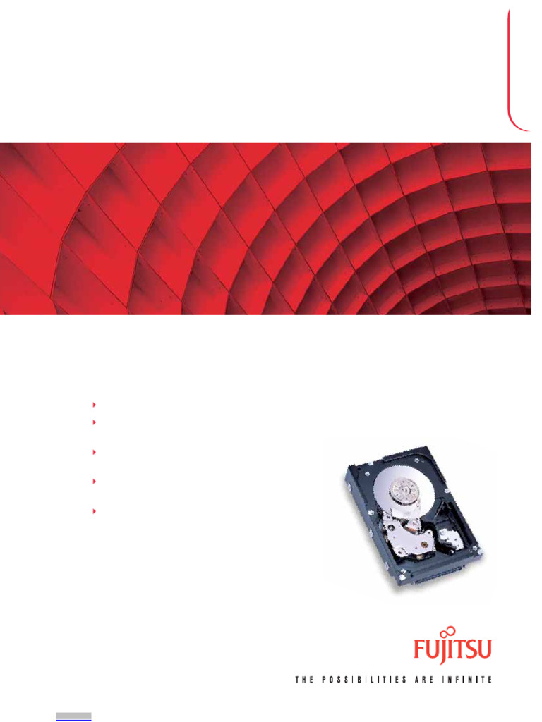 The Fujitsu 3.5-inch 15K RPM enterprise hard disk drives | PDF | Hard ...