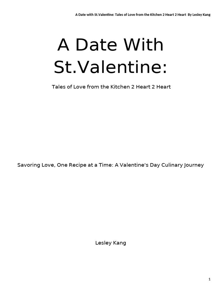 Valentine 2 | PDF | Stir Frying | Cooking