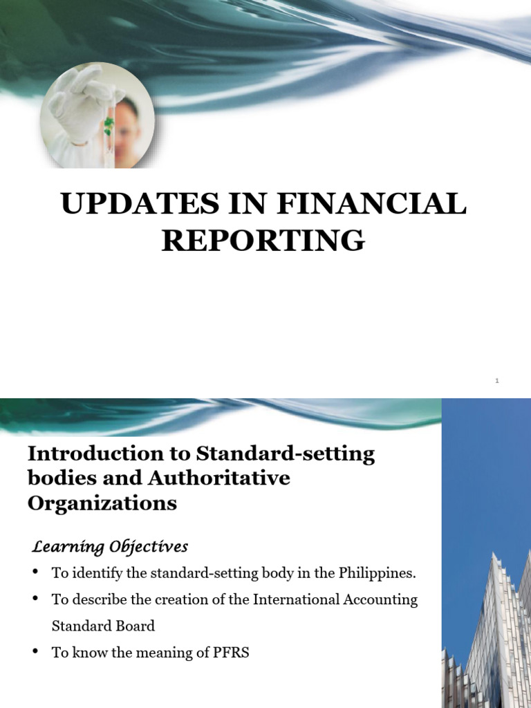 Intro To Standard Setting Bodies | PDF | Accounting | International ...
