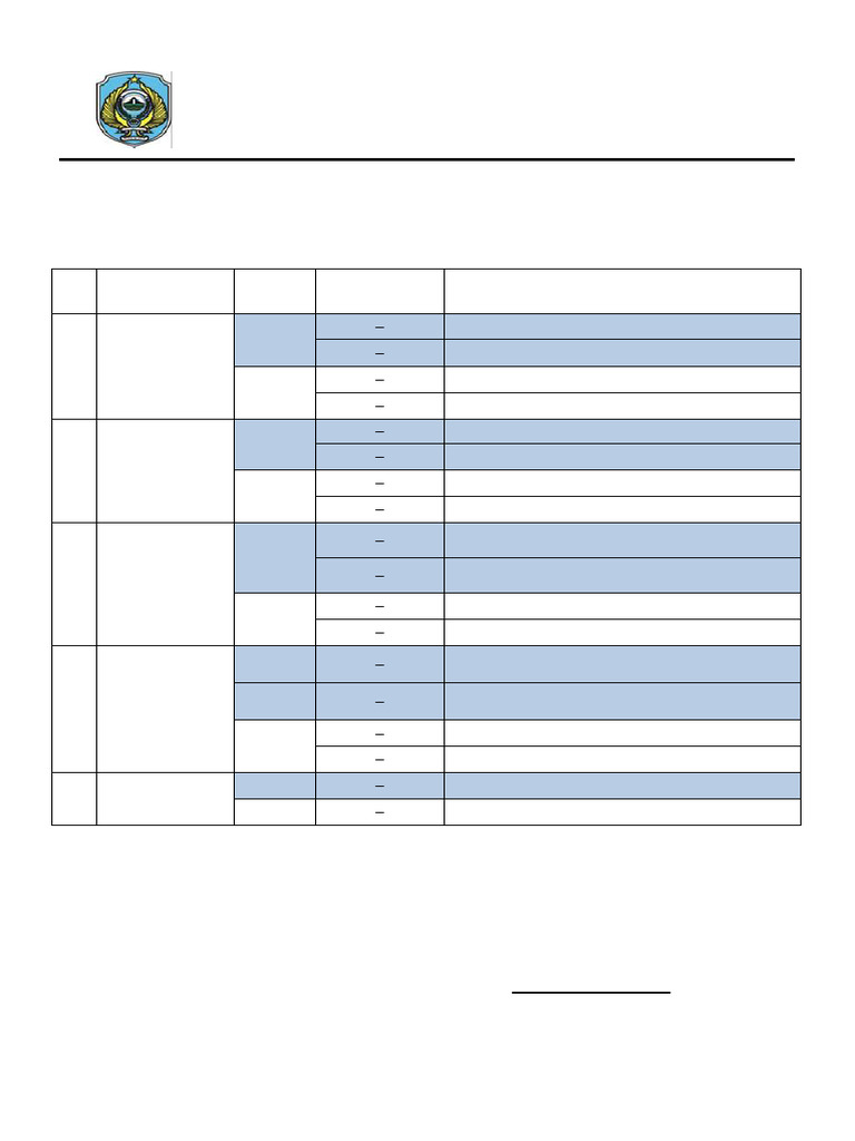 JADWAL ATS 2 GUGUS 04 TAHUN PELAJARAN 2024-2025 | PDF