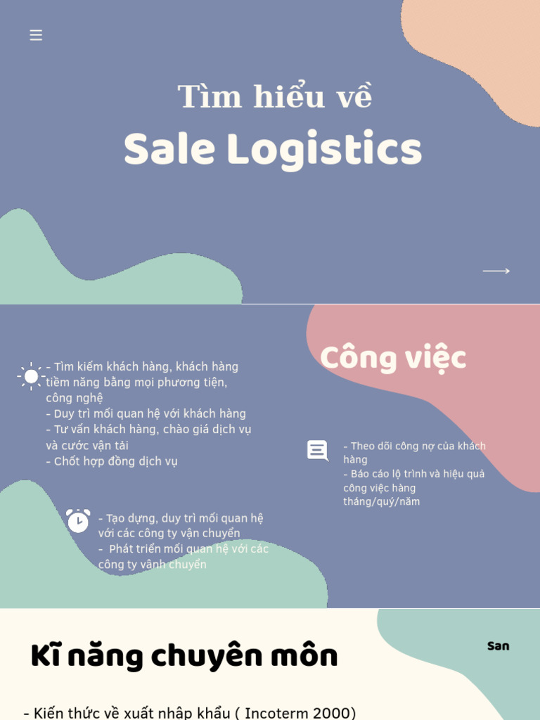 Sale Logistics | PDF