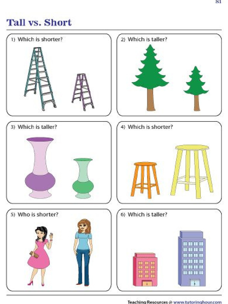 Tall Vs Short | PDF