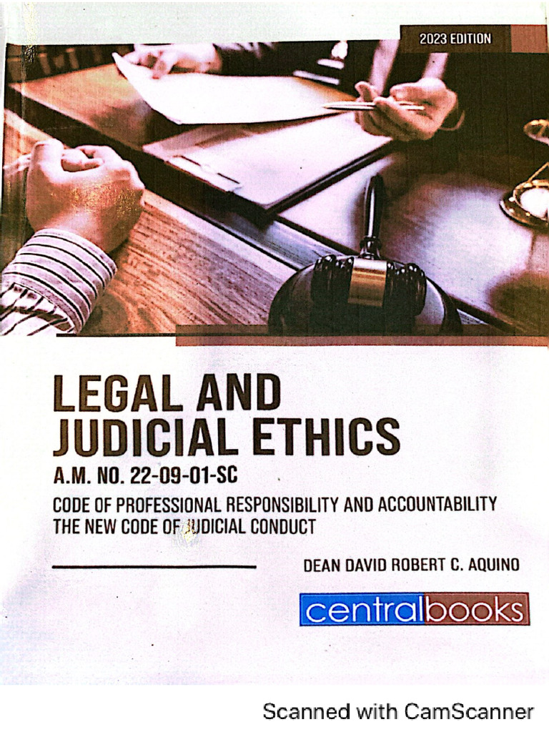 Legal and Judicial Ethics by AQUINO 2023 2 | PDF