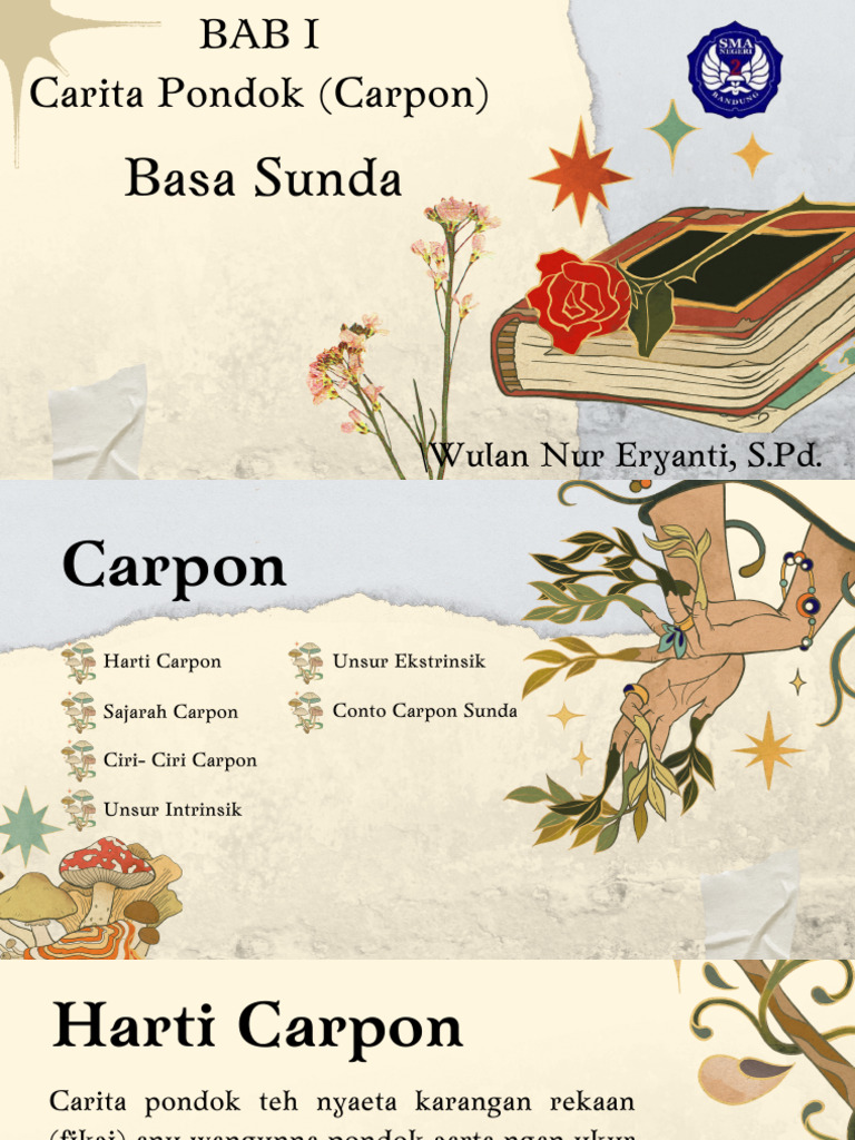 Carpon Sunda Bab 1 | PDF