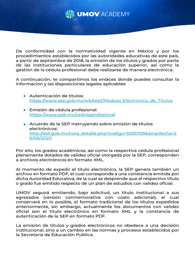 Que Sigue | PDF | Titulo academico