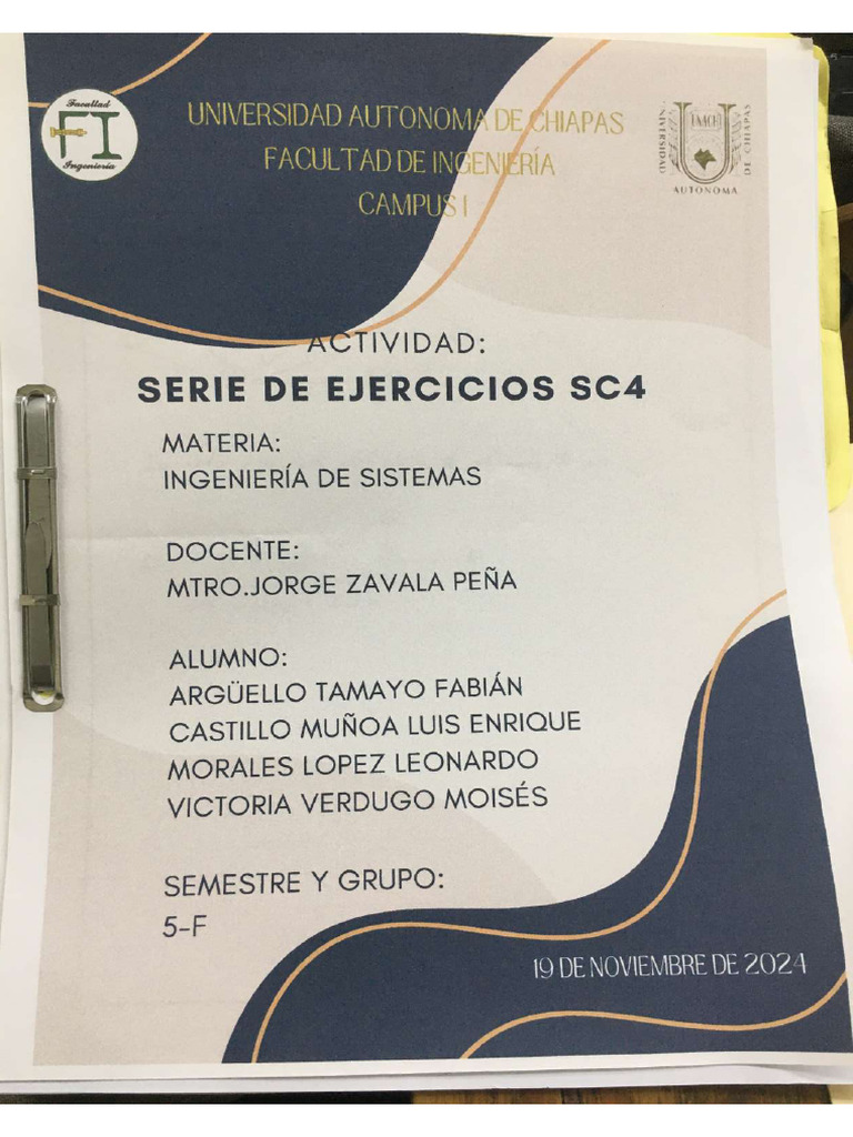 Serie de Ejercicios SC4 (1) | PDF