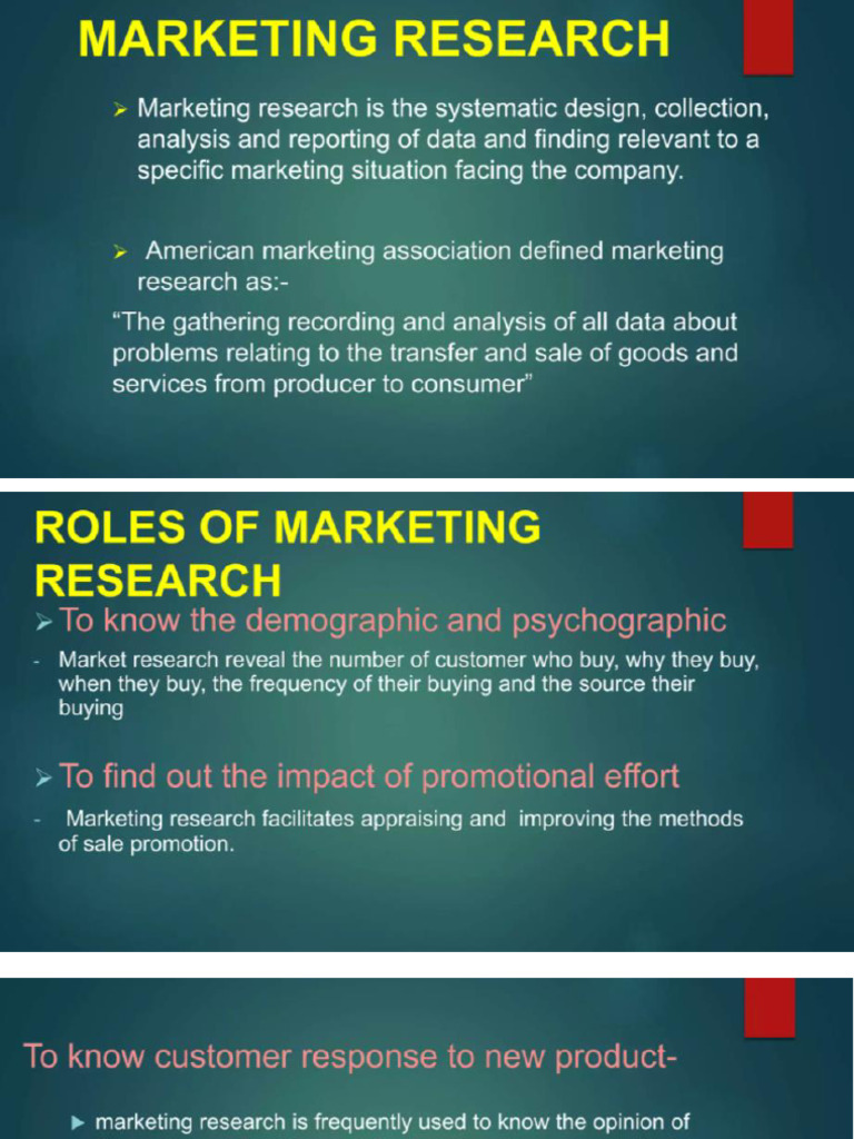 Marketing Research | PDF