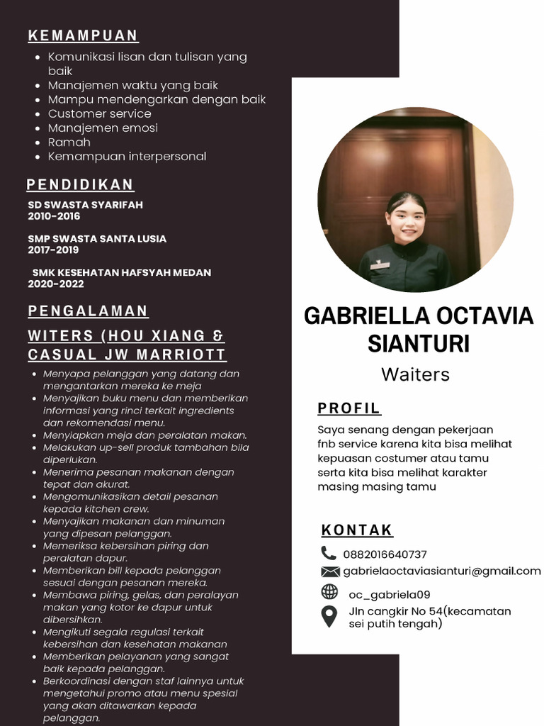 CV Resume Campaign Coordinator Simple Formal | PDF
