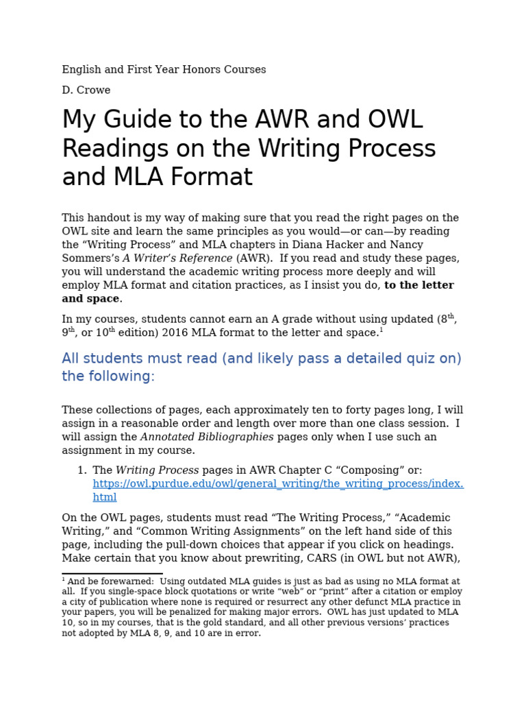 Essential Guide to MLA Format and Writing | PDF | Citation | Writing
