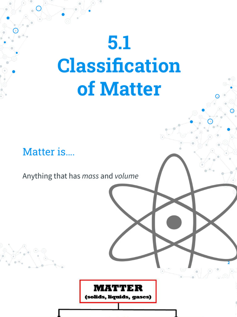 Classification of Matter Explained | PDF