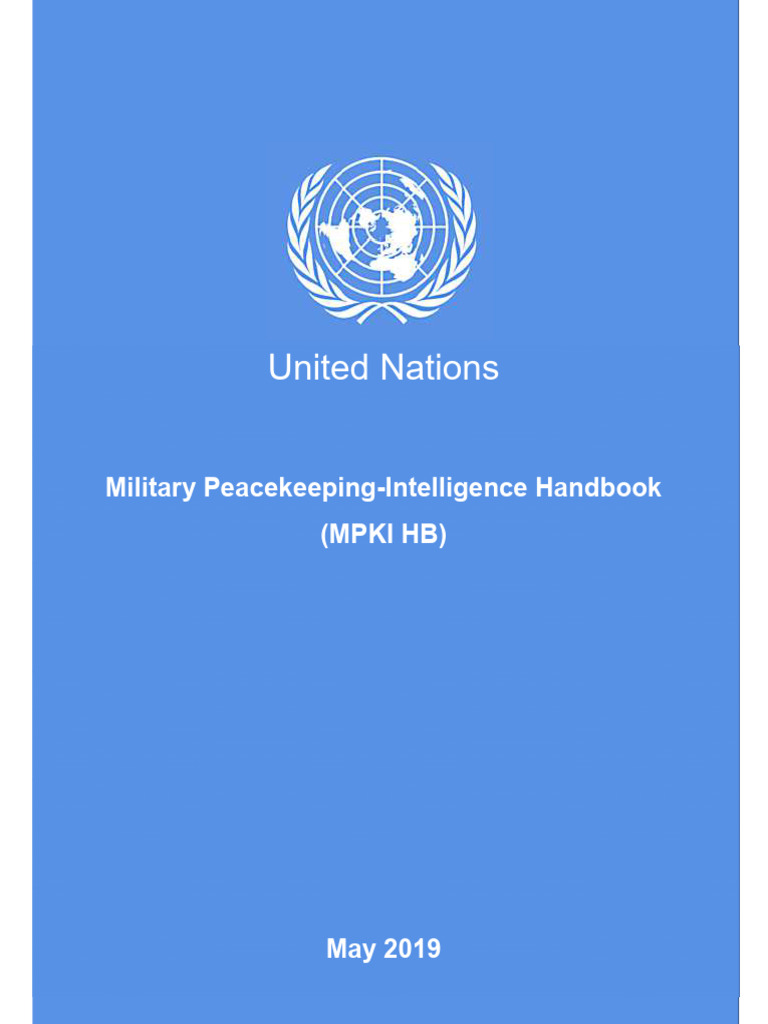 038-056 Mpki HB | PDF | Peacekeeping | United Nations