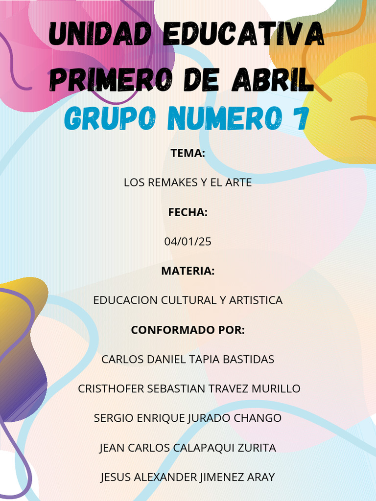 Yellow Purple Dynamic Professional Journal Cover Page | PDF