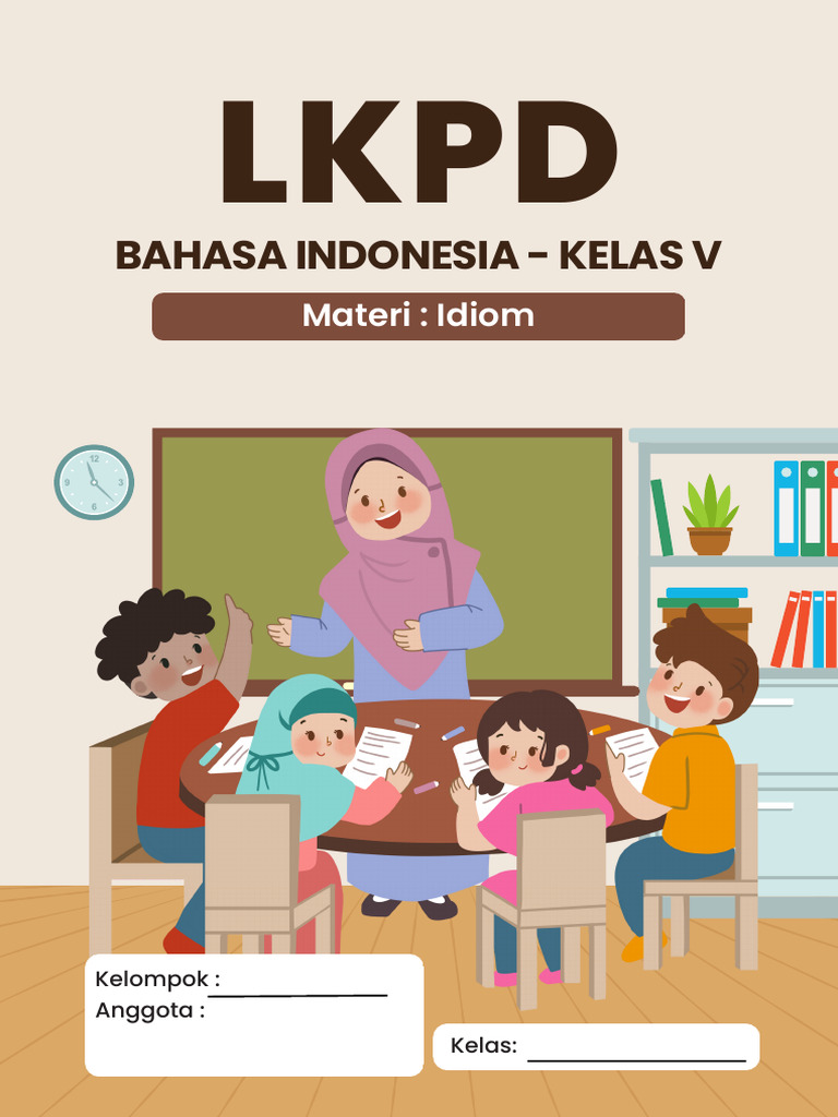 LKPD Idiom Kelas 5 Bahasa Indonesia | PDF