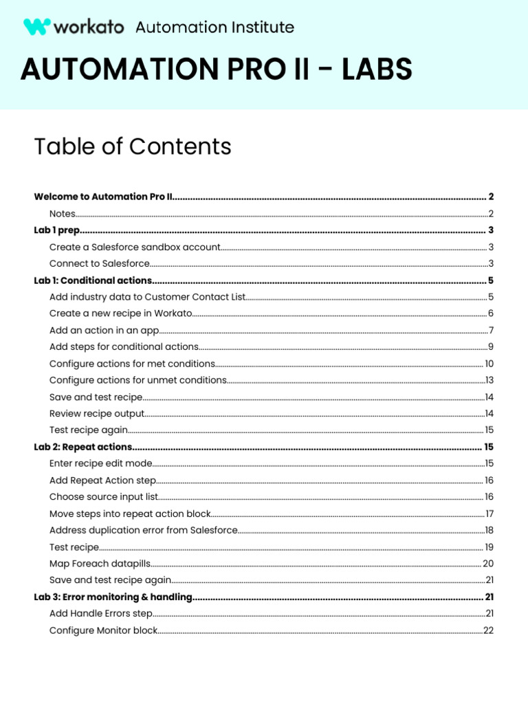 Autmn Pro II - Labs | PDF | Spreadsheet | Automation
