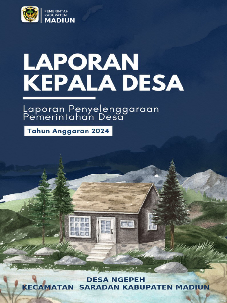 LPPD Desa Ngepeh Akhir Tahun Anggaran 2024 | PDF