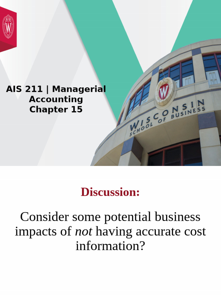 Chapter 15 Slides - Student | PDF | Debits And Credits | Cost Of Goods Sold