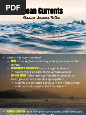 Ocean Currents Notes Pratyusha39s Science Notebook