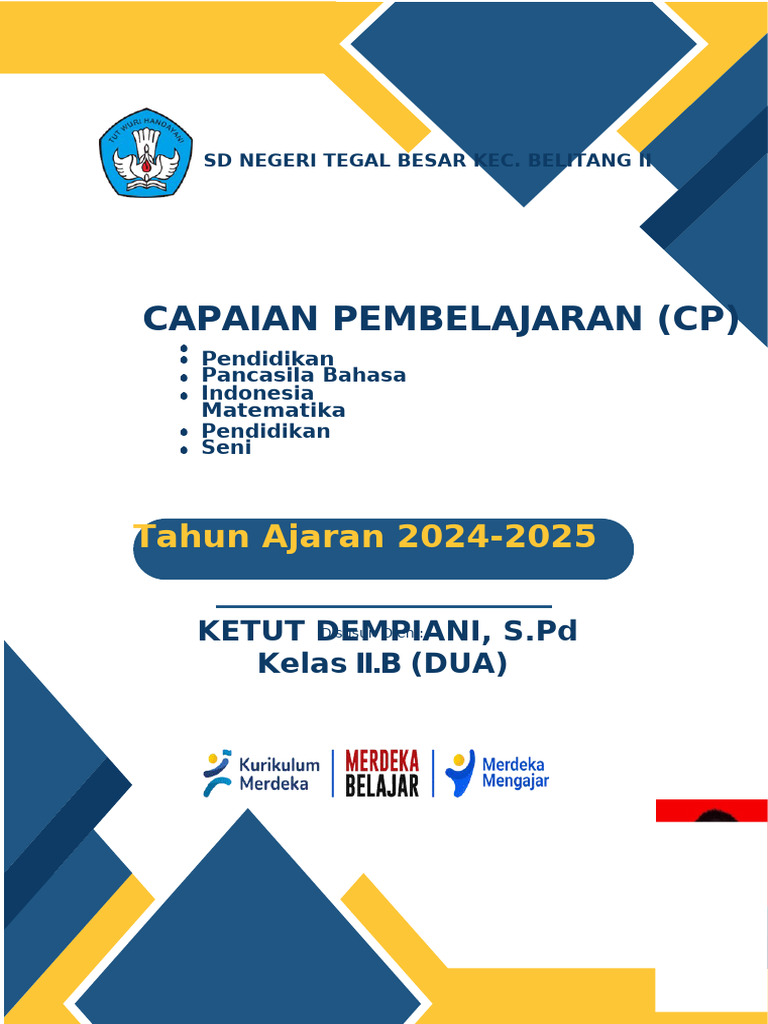 Sampul Modul AJar | PDF