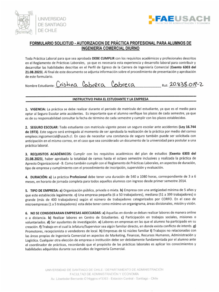 Cristina Cabrera 20838019-2 | PDF