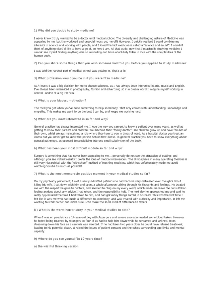 Why Become A Doctor | PDF | Physician | Medical School