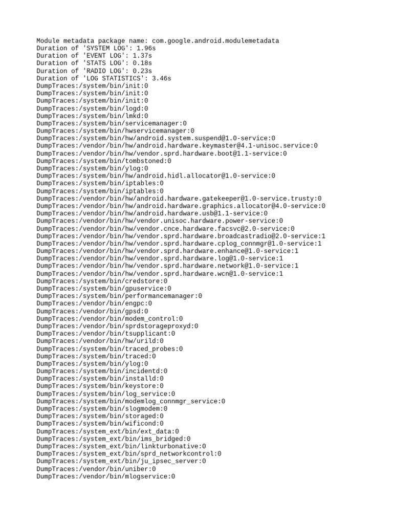 Bugreport WDT 2024 02 26 14 22 52 - Log | PDF