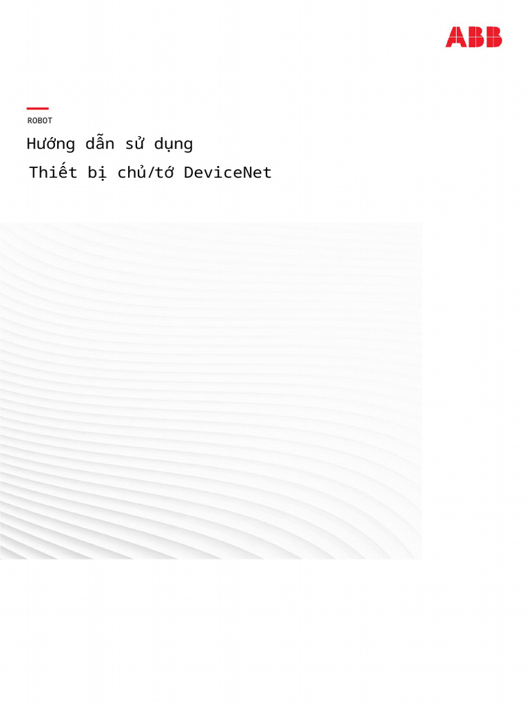 3HAC050992 AM DeviceNet Master Slave RW 6-en (1) | PDF