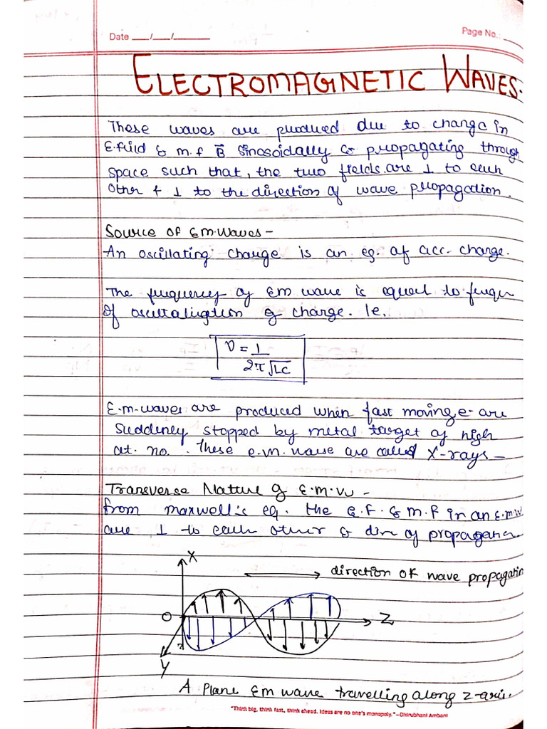 Electromagnetic Waves | PDF