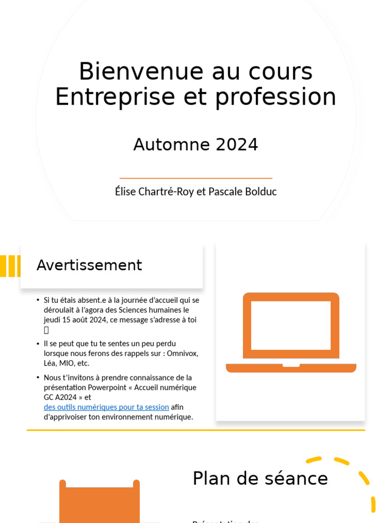 02 Cours1 Bienvenue Cours Entreprise | PDF | Plagiat | Communication humaine