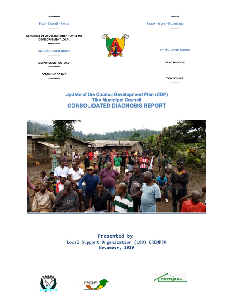 Tiko CDP 2019 | PDF | Sociology | Economics