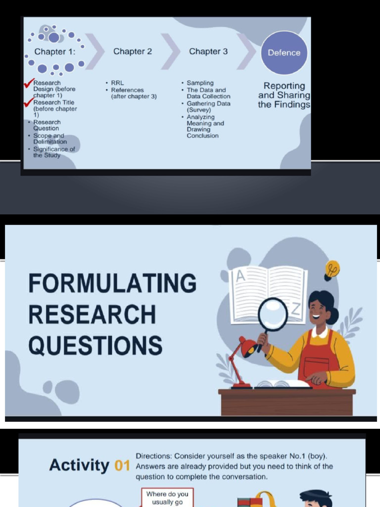 Research Questions | PDF